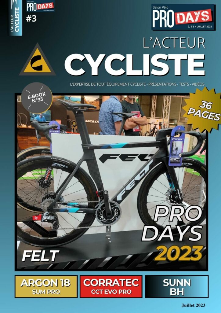 E-BOOK N°35 PRO DAYS #3 (36 pages) - L'ACTEUR CYCLISTE