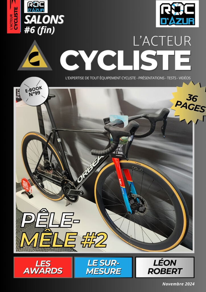 TENDANCES ROC D'AZUR 2024, (fin) - L'ACTEUR CYCLISTE